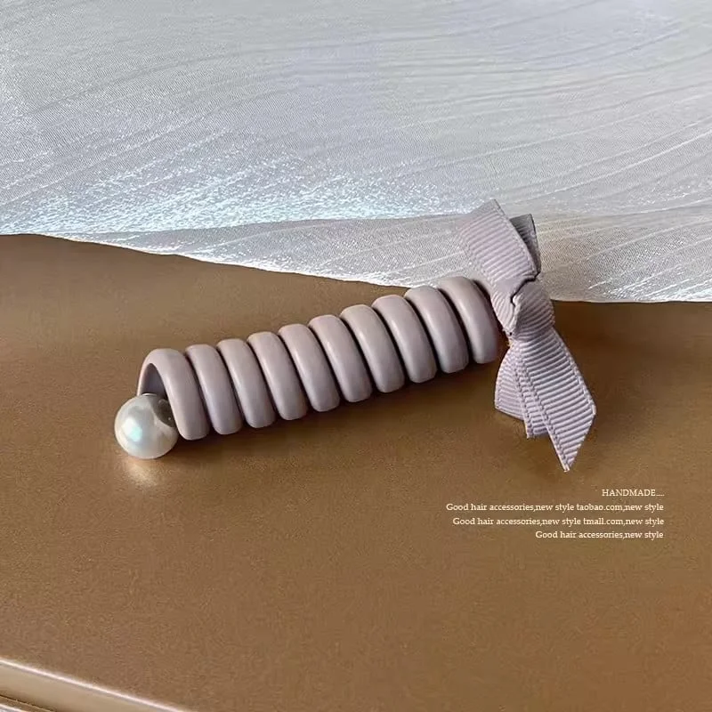 🎀Bowknot Braided Telephone Wire Hair Bands