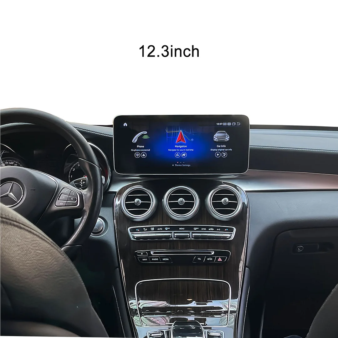 Ugode Carplay Screen For Mercedes C GLC V X Class W205 C63 C43 W447 ...