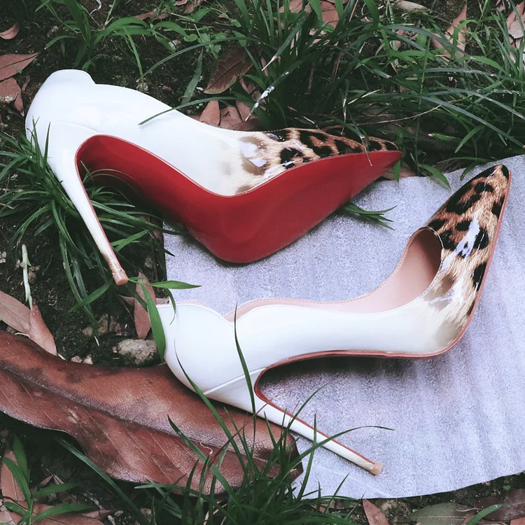 4.72" Women's High Heels for Party Wedding Pumps Gradient Color