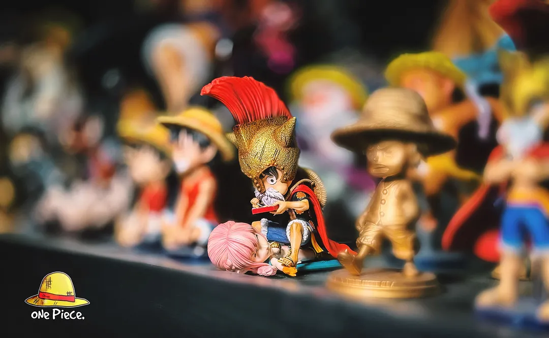 WCF Scale Lucy Cosplay Monkey D. Luffy & Rebecca - ONE PIECE Resin ...