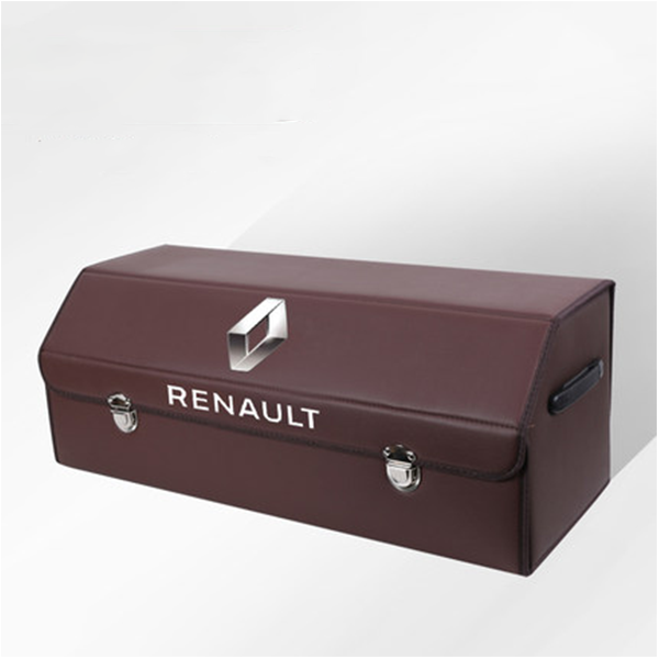 Car Trunk Leather Storage Box