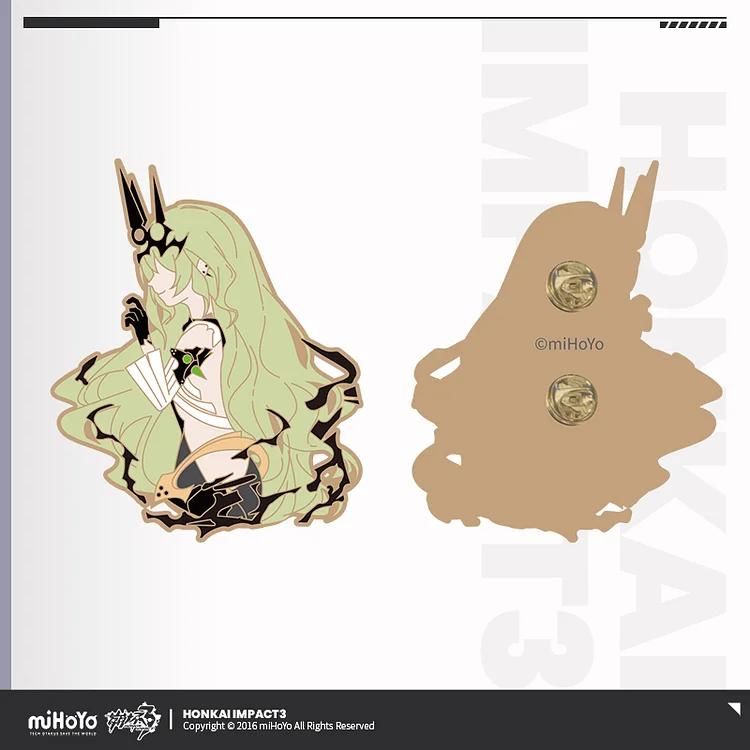 (Pre-Order) Honkai Impact 3rd - Characters Enamel Pin