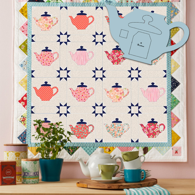 Teapot Quilt Templates-With Instructions
