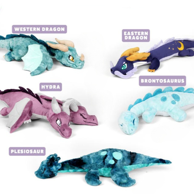 Long Neck Dragon Sewing Pattern -with instruction