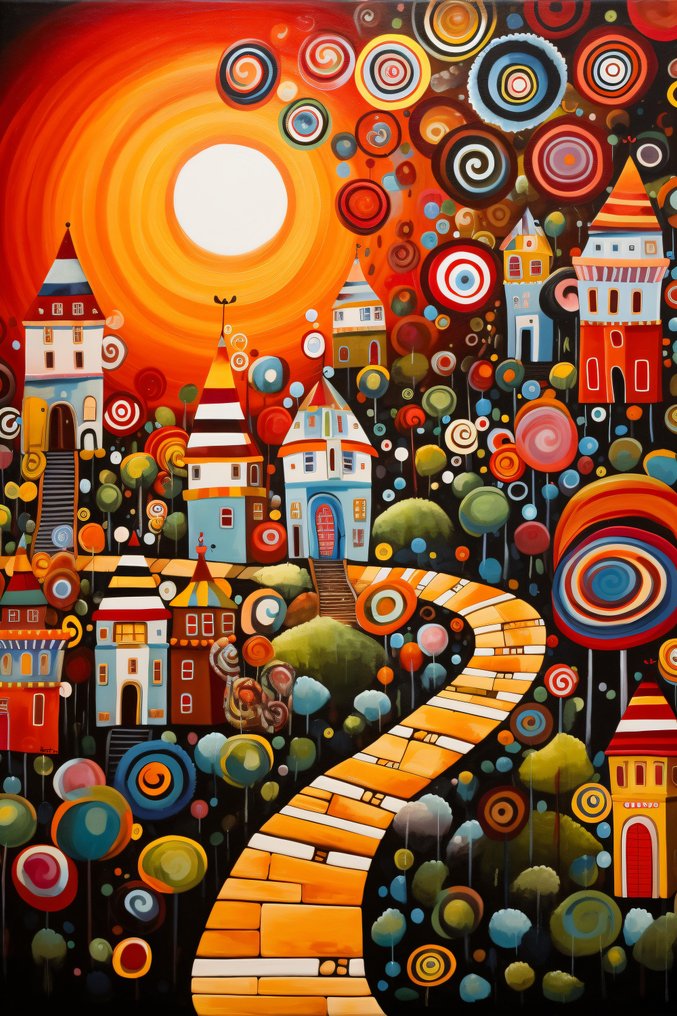 DIY Painting By Numbers | House - 40*60cm