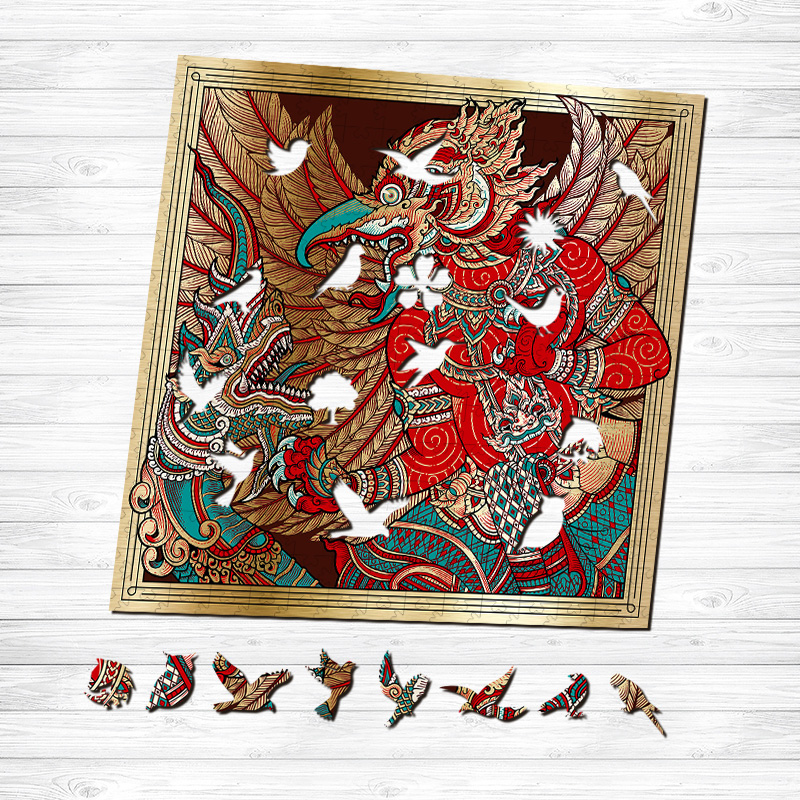 Garuda Wooden Jigsaw Puzzle