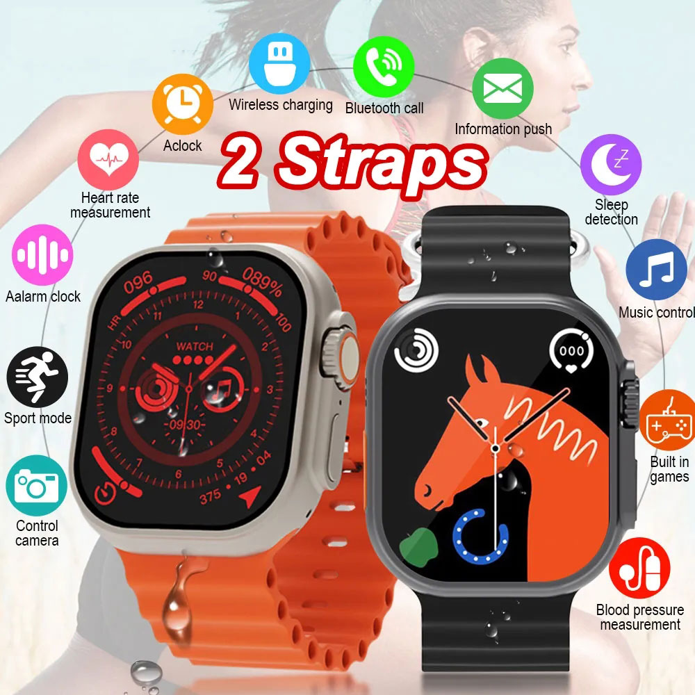 2023 2.2 Inch New Smart Watch Touch Screen Operation Extra Long Standby ...