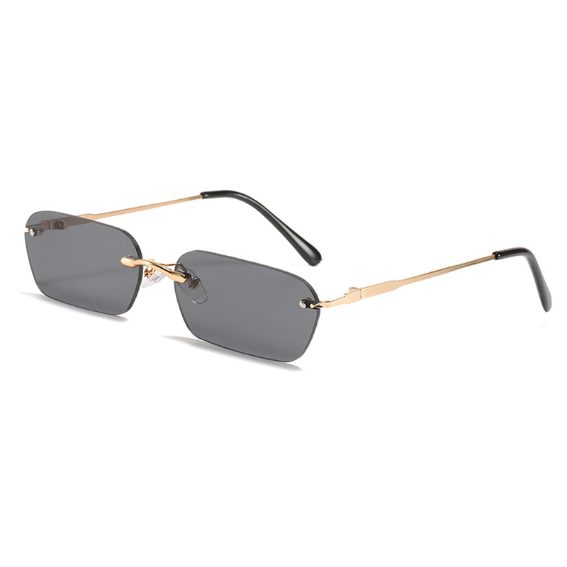 Rimless Sunglasses Men Women Classic Light Weight Sun Glasses For Male ...