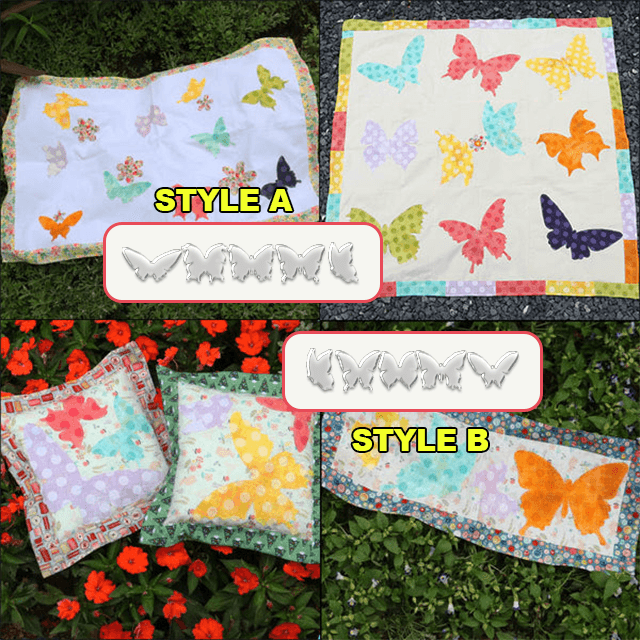 Cute Butterfly Template Ruler-With Instructions and PDF