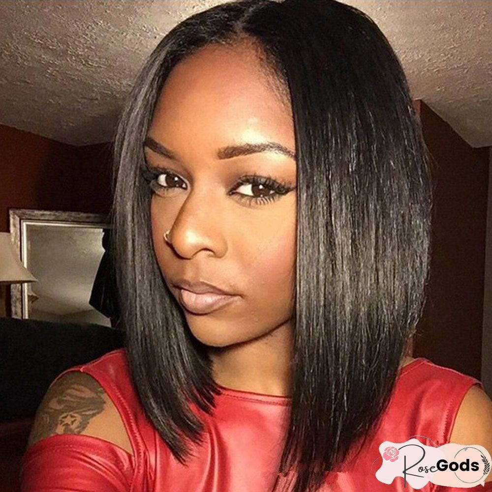 Wig Bobo Bobo Head Short Straight Hair Chemical Fiber Hair Cover