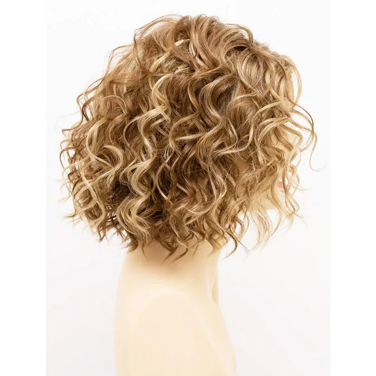 Short curly hair topper 2C