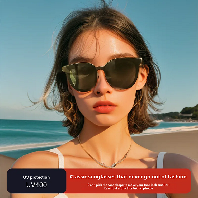 New Gm Men's Sunglasses Versatile Square Round Frame Mamar Sun ...