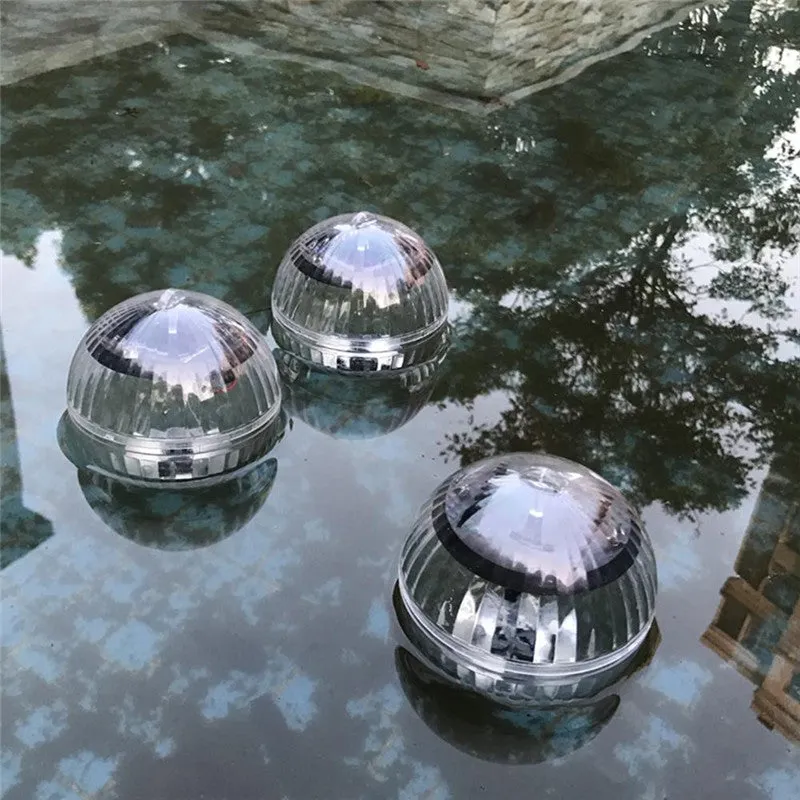 LED Disco Light Swimming Pool Waterproof LED Solar Power Multi Color ...