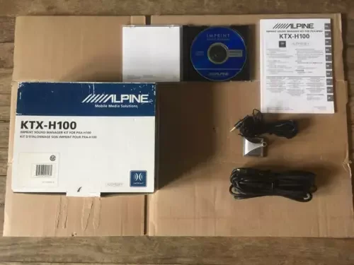 Alpine KTX-H100 IMPRINT SOUND CALIBRAITION KIT Parts