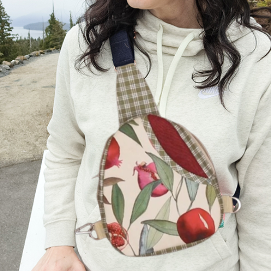 Easily Sew a Cute Crossbody Bag – Template + Step-by-Step Tutorial