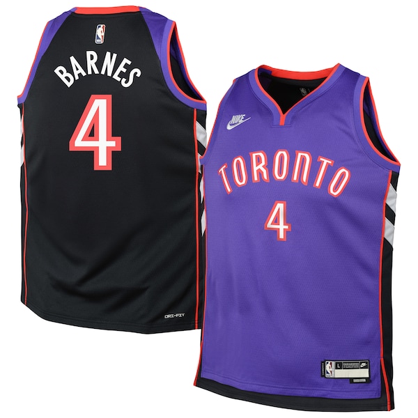 Scottie Barnes Toronto Raptors Nike Youth 2024/25 Swingman Jersey ...