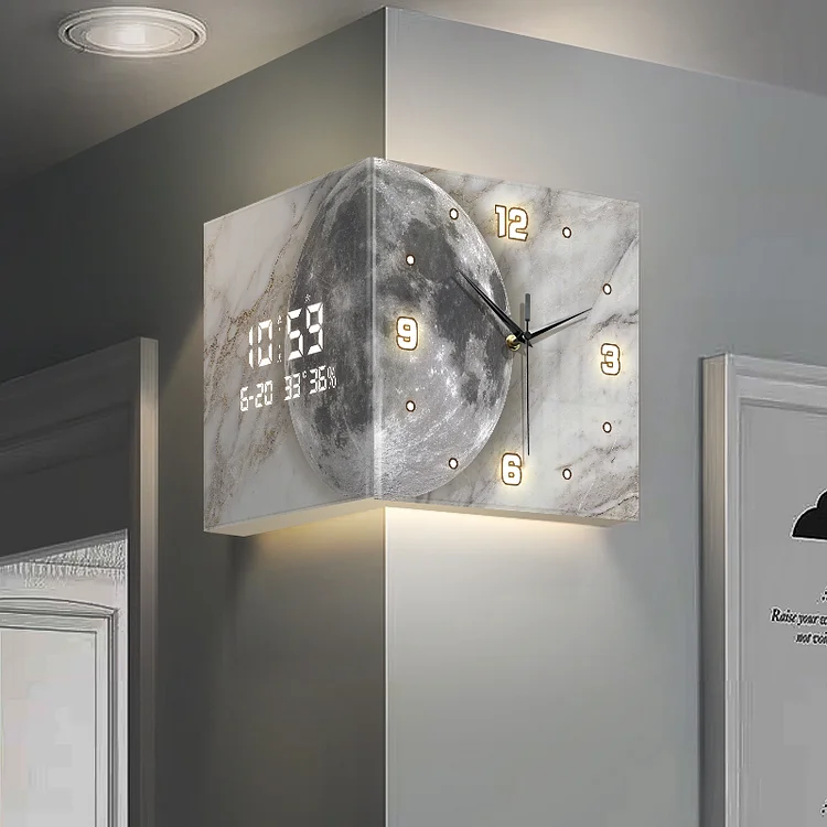 Portability Wall Corner Clock
