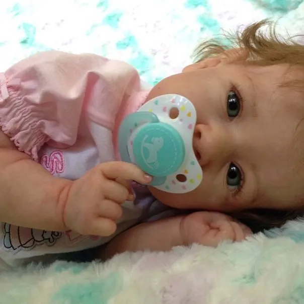 [Heartbeat & Coos] Realistic Toddler Baby Doll 20" Lifelike Awake ...