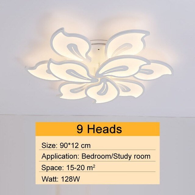 Modern Acrylic Design Ceiling Lights Bedroom Living Room Ceiling Lamp ...