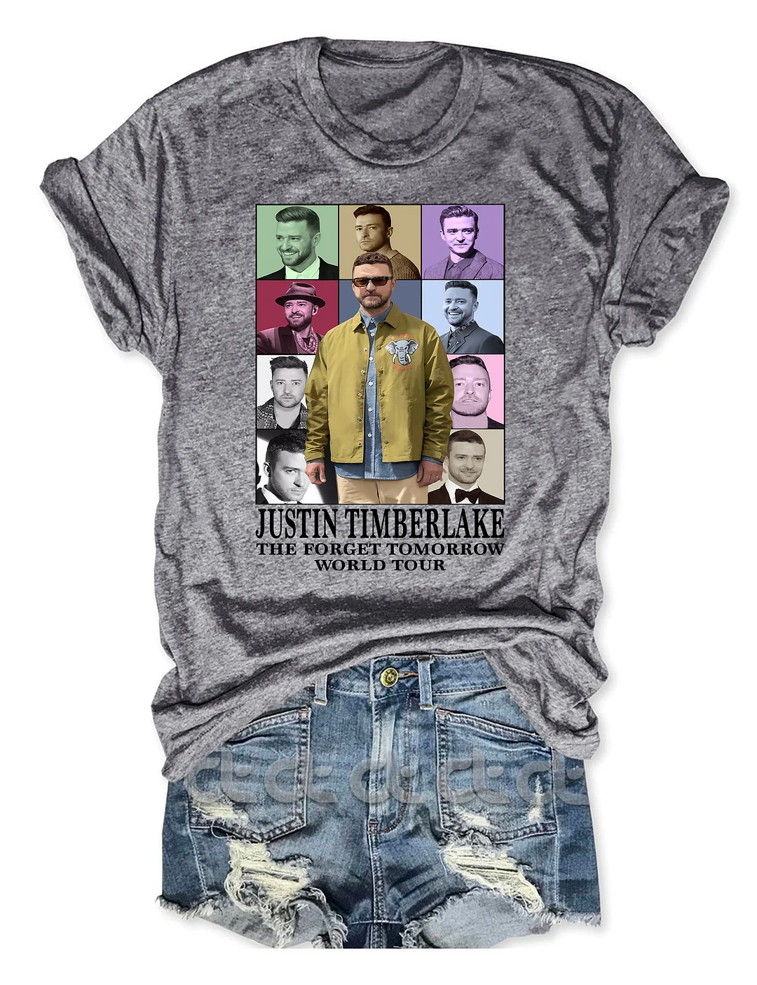 Justin Timberlake The Forget Tomorrow World Tour T-Shirt