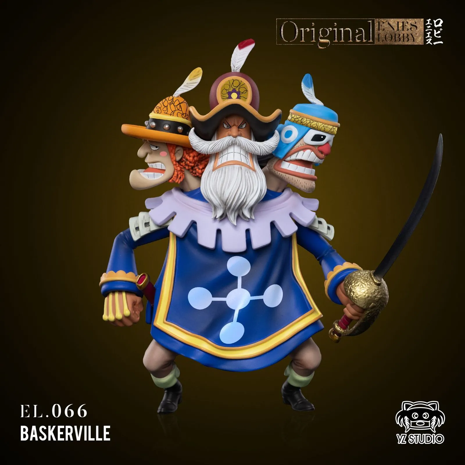 Enies Lobby Arc 066 Baskerville - ONE PIECE Statue - YZ Studios