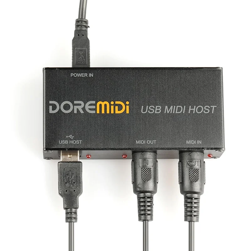 DOREMiDi USB MIDI Host Box MIDI Host USB to MIDI Converter