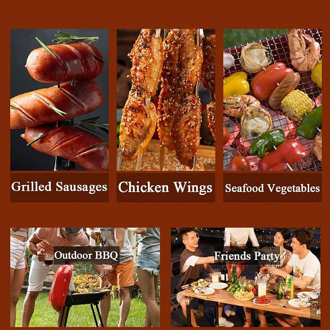 49% OFF-Grill Chicken Wings Effortlessly with Wing Rails!