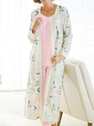 Floral Zip Robe