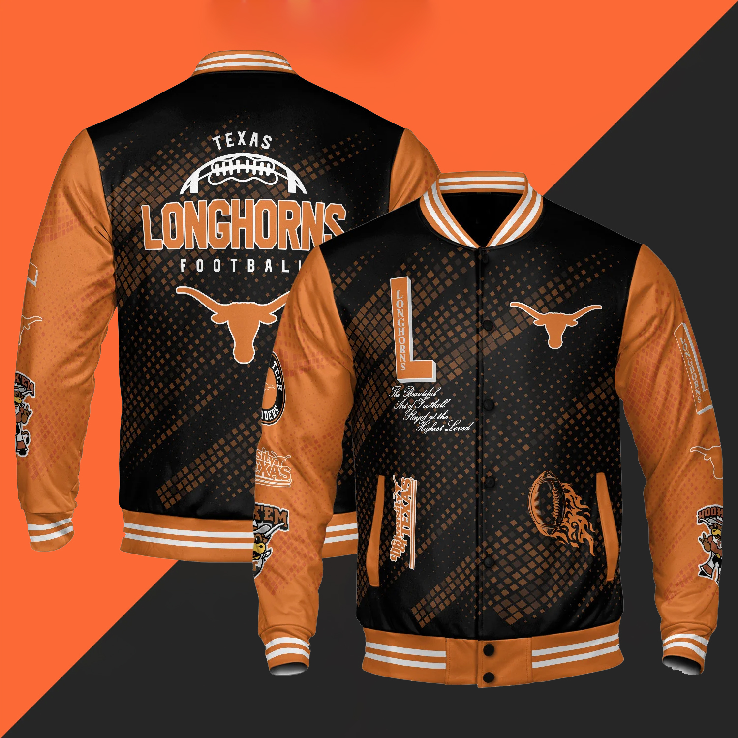 Texas Longhorns Varsity Jacket