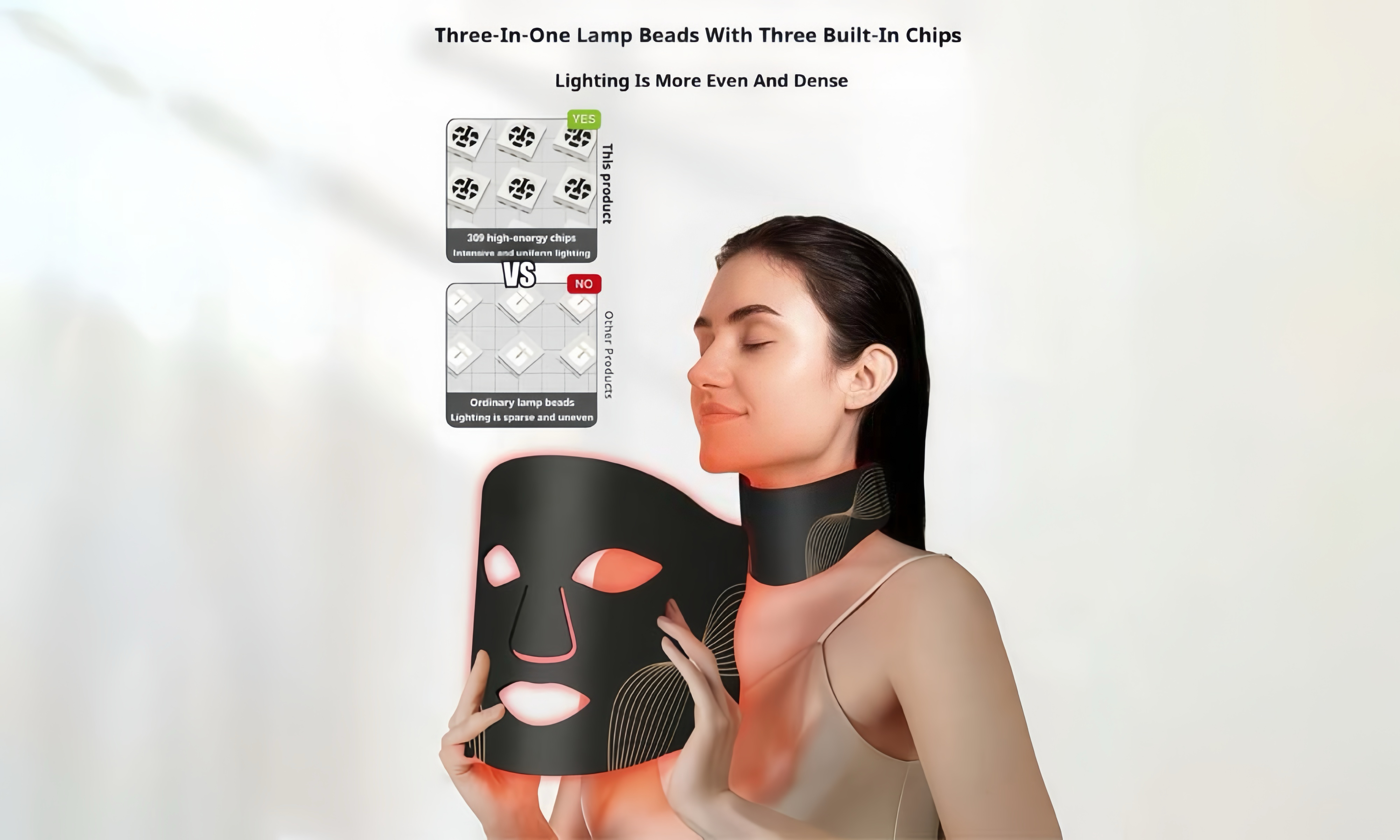 How to Reverse Neck Aging with Red Light Therapy？