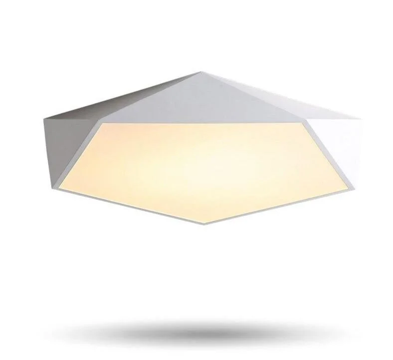Dimmable LED Ceiling Lamps Design Creative Geometry Luminaria Living ...