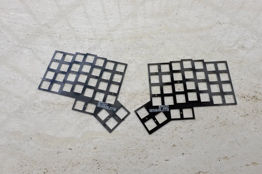 IF-ERGOLITE Wireless(2.4g) Hotswap Split Mechanical Keyboard | Low ...