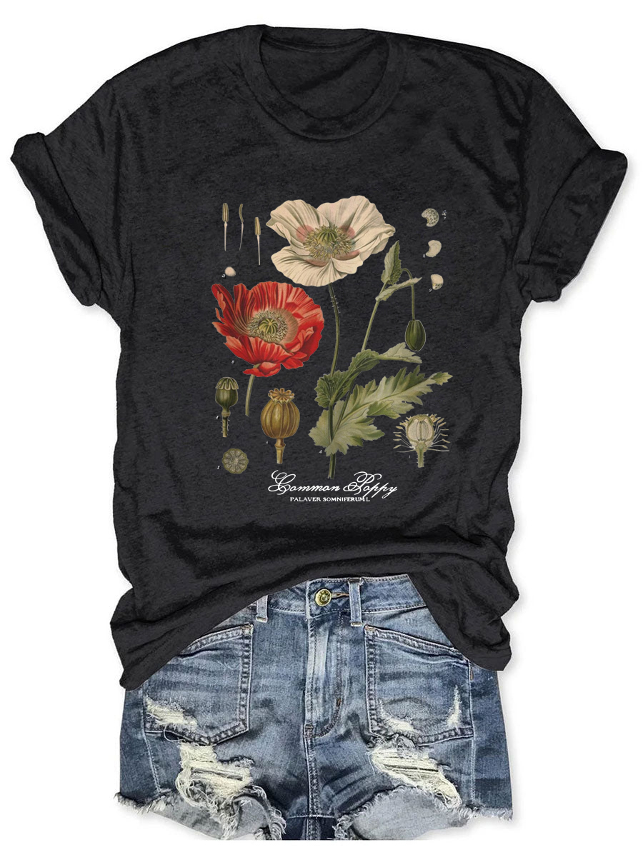 Vintage Poppy T-shirt