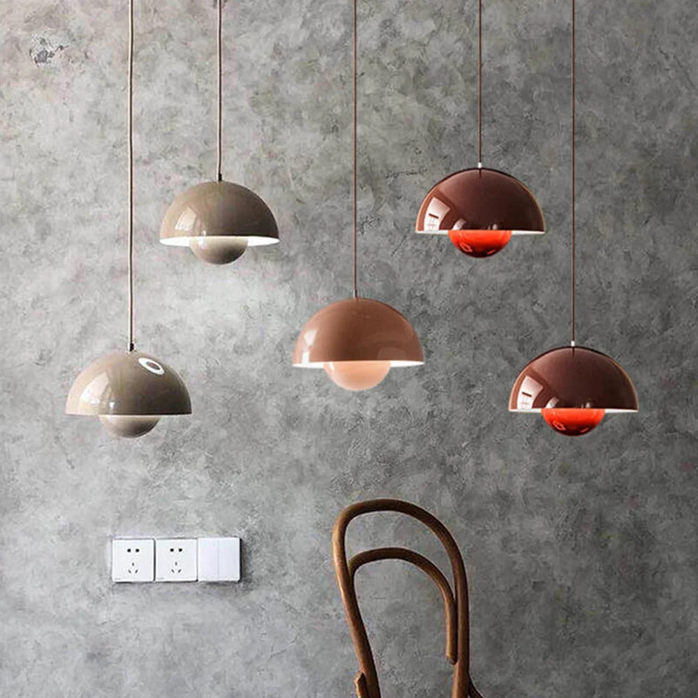 Arturest Pendant Light Mid-century Modern Nordic Flower Pot Pendant ...