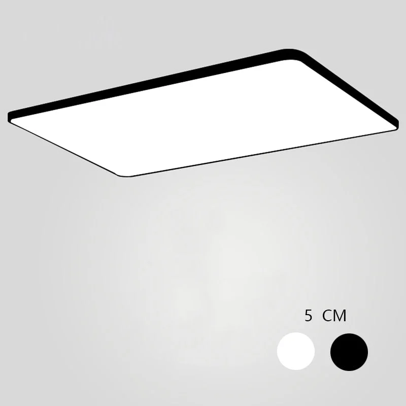 Ultra-thin Square LED Ceiling Lamp Kitchen Light Fixtures Living Room ...