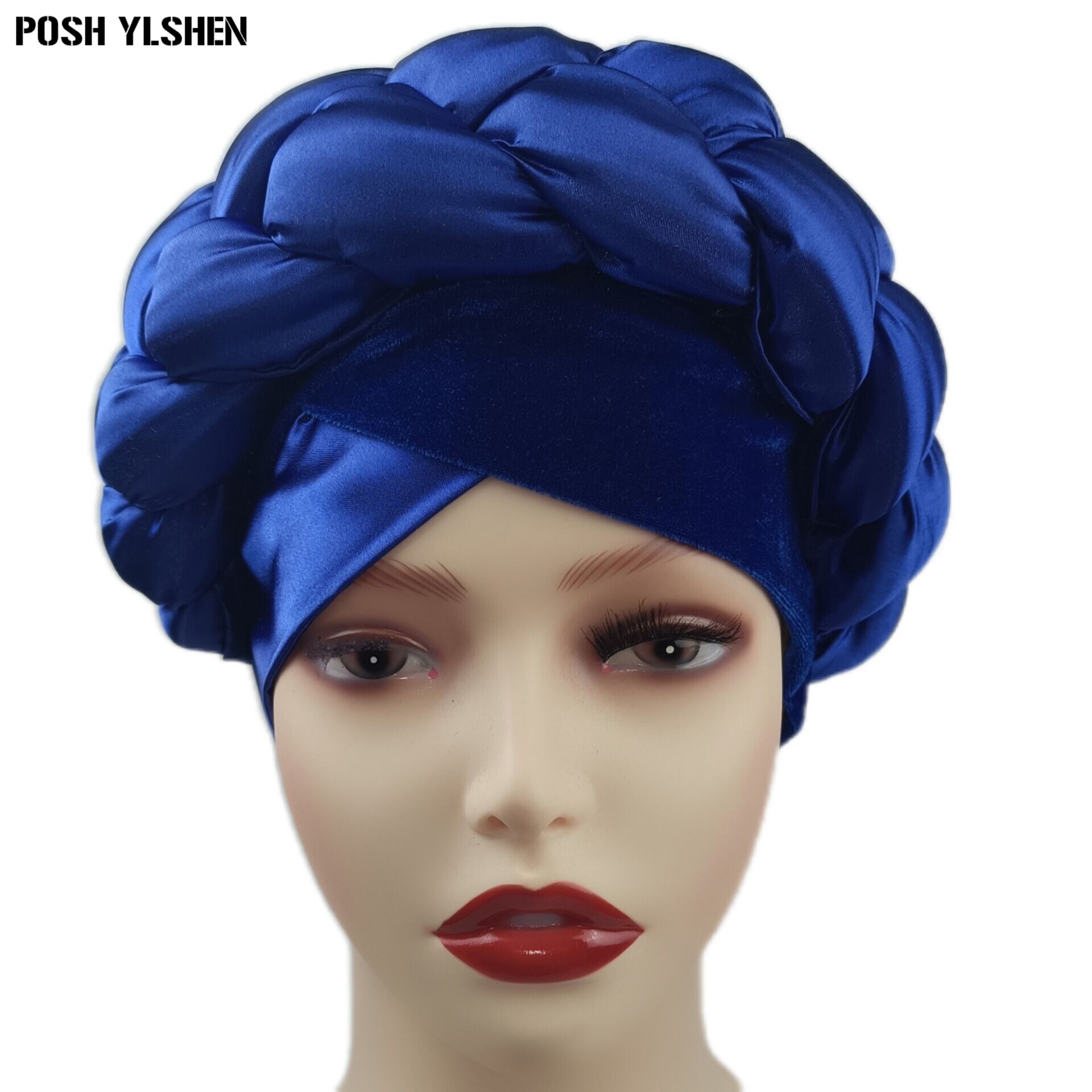 Fongt Satin Braid Turban Femme Africaine 2022 Handmade African Cap ...
