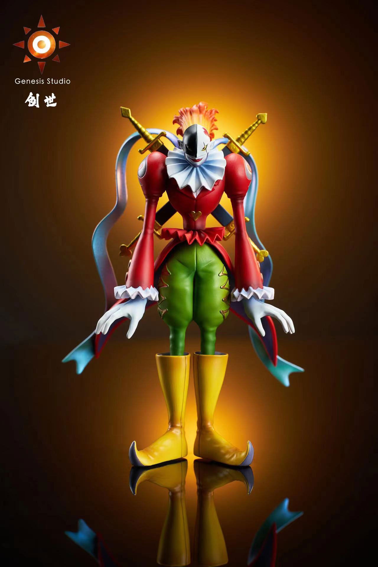 Dark Master Circus Series 001 Piemon - Digimon Resin Statue - Genesis ...