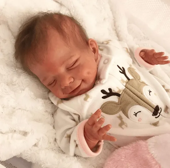 12'' Geraldine Realistic Reborn Baby Doll Girl, Gift