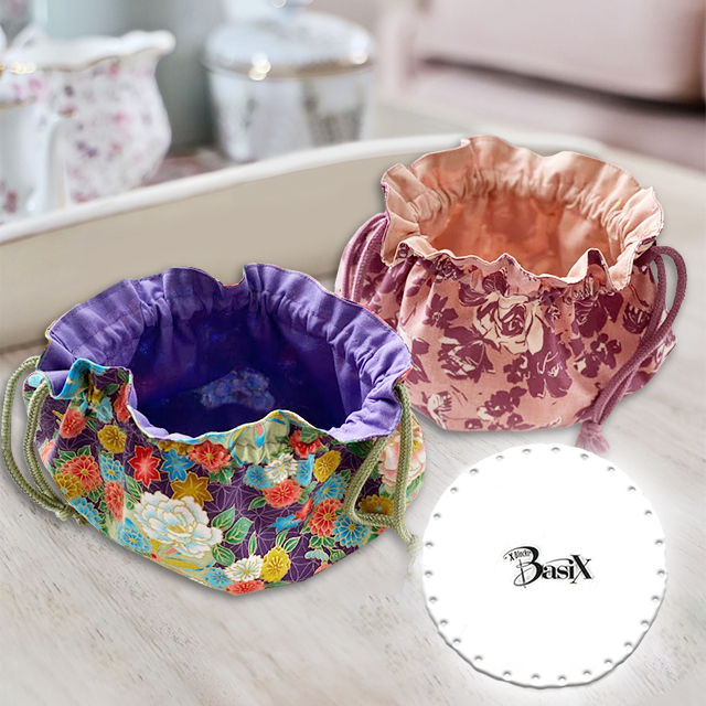 DIY No Sew Fabric Bags Template - Tutorial included