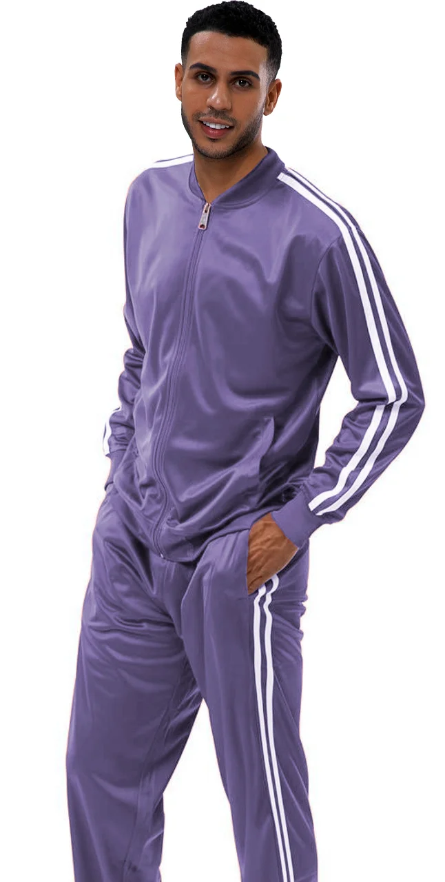 Suitmens Men's Purple Jogging Tracksuit