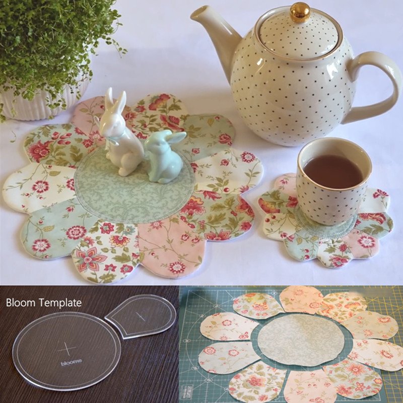 Bloom Pattern Quilting & Patchwork Template Set