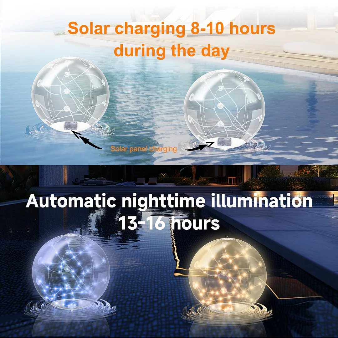 Solar Floating Pool Lights