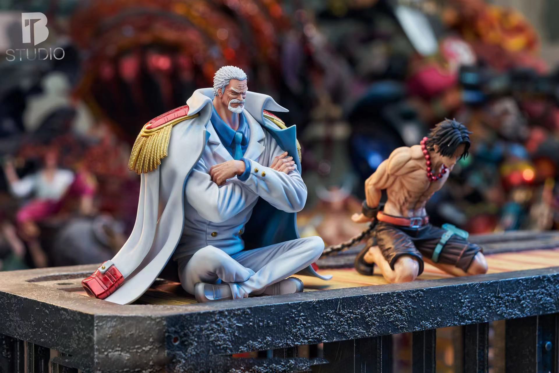 POP Scale Monkey D. Garp - ONE PIECE Resin Statue - BT Studios