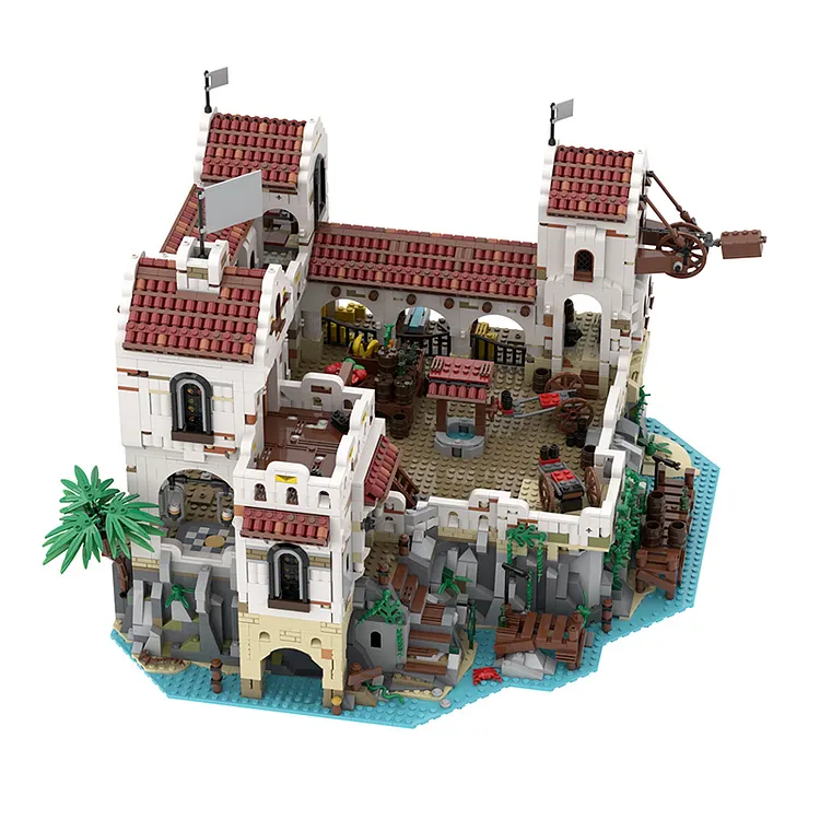 Eldorado Fortress Pirates of Barracuda Bay 49155 49016 Pirate Theme Series
