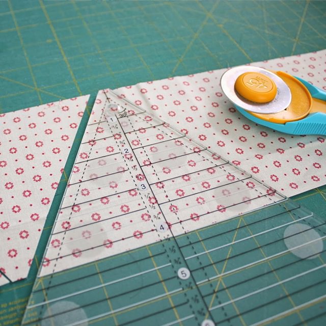 60 degree Triangle Quilt Ruler