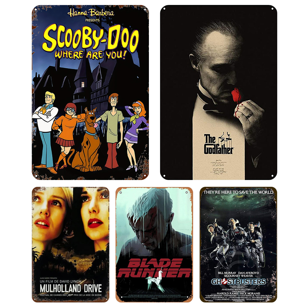 (Multi Style) Movies - Vintage Metal Signs - 30*40cm