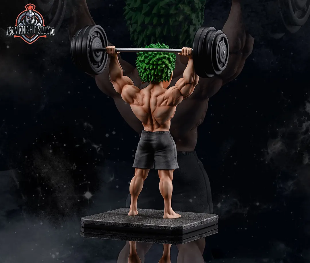 Gym Series 001 Roronoa Zoro - ONE PIECE Resin Statue - Iron Knight ...
