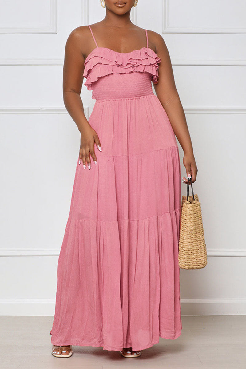 Sexy Solid Bandage Split Joint Backless Stringy Selvedge Spaghetti ...