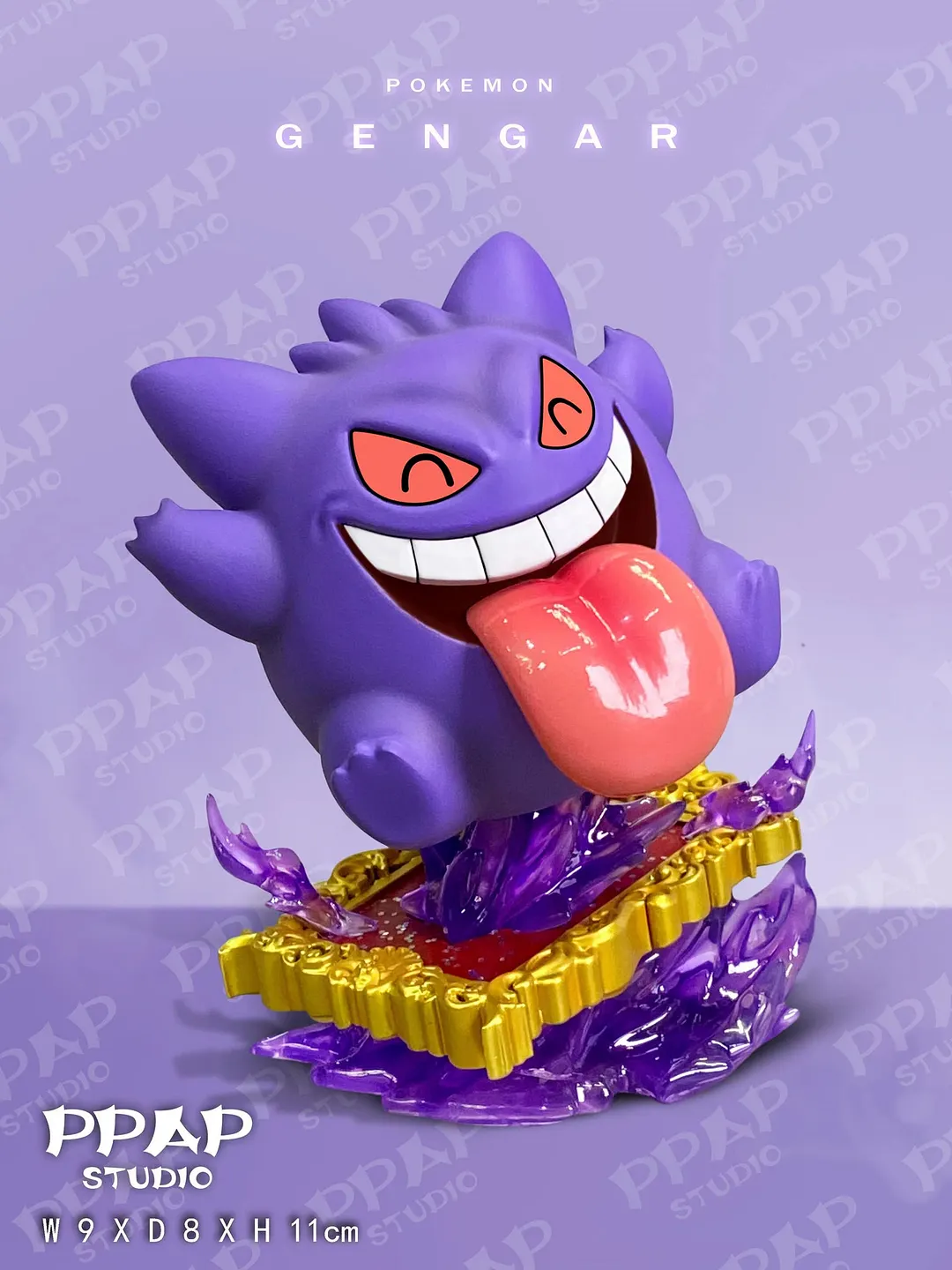Mini Scale Gengar - Pokemon Resin Statue - PPAP Studios [In Stock]