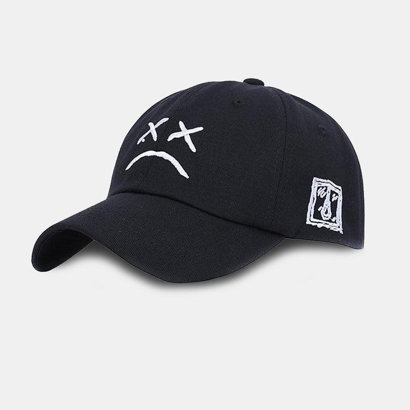 Sad Face Cap - GothBB 2022 free shipping available